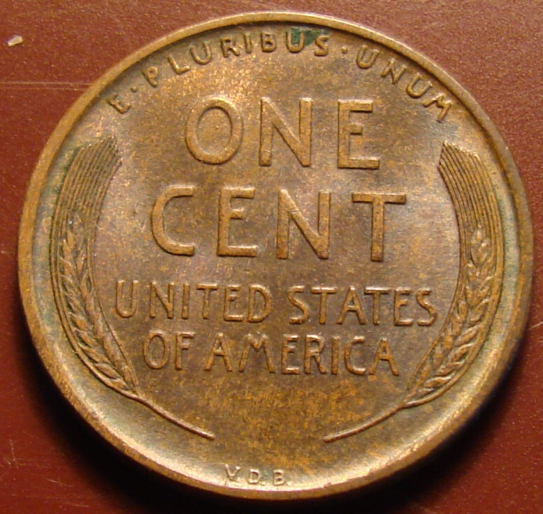 1909-VDB Lincoln Cent - Sharp with Red Brilliance | eBay