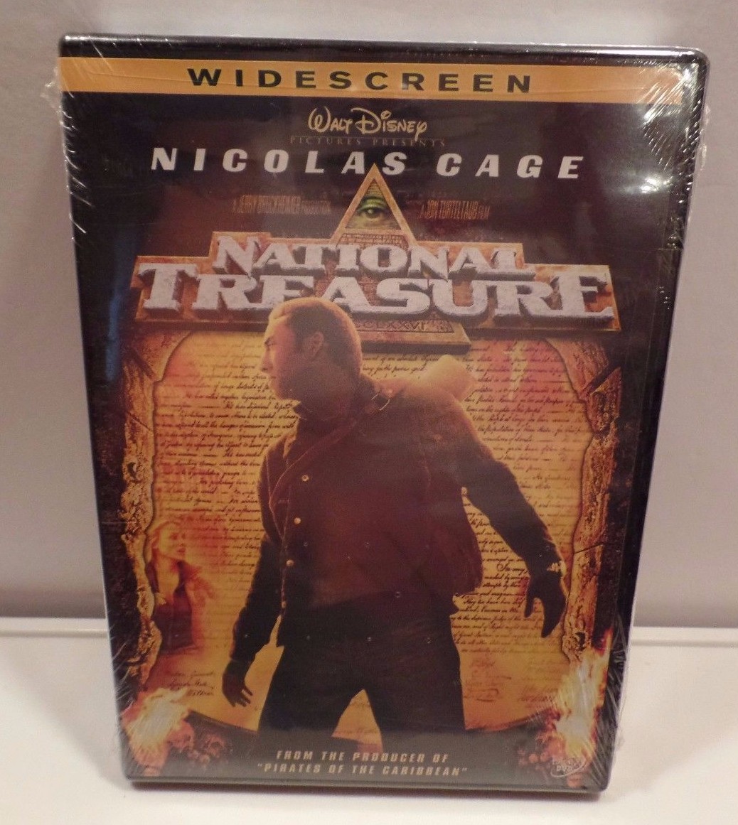 SEALED: DVD National Treasure 2005, WIDE Screen -Nicolas Cage, Jon ...