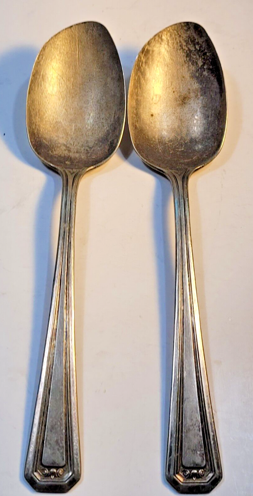 Vintage Lot 2 Maltese Cross W R Keystone Spoon Serving Wm. A. Rogers ...