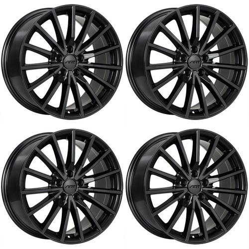 Set of 4 18in Black Alloy Wheel Rims for Audi A4 A4 Quattro, OEFX323 ...