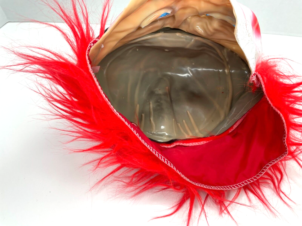 Vintage Ben Cooper Halloween Half Face Mask Hobo Clown Rubber Latex ...