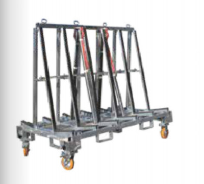 A frame trolley, glass trolley, a frame for stone,hot dip galvanised ...