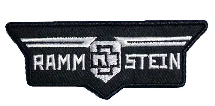 Rammstein Patches, Iron On Embroidery Band Patches, Rammstein Logo ...