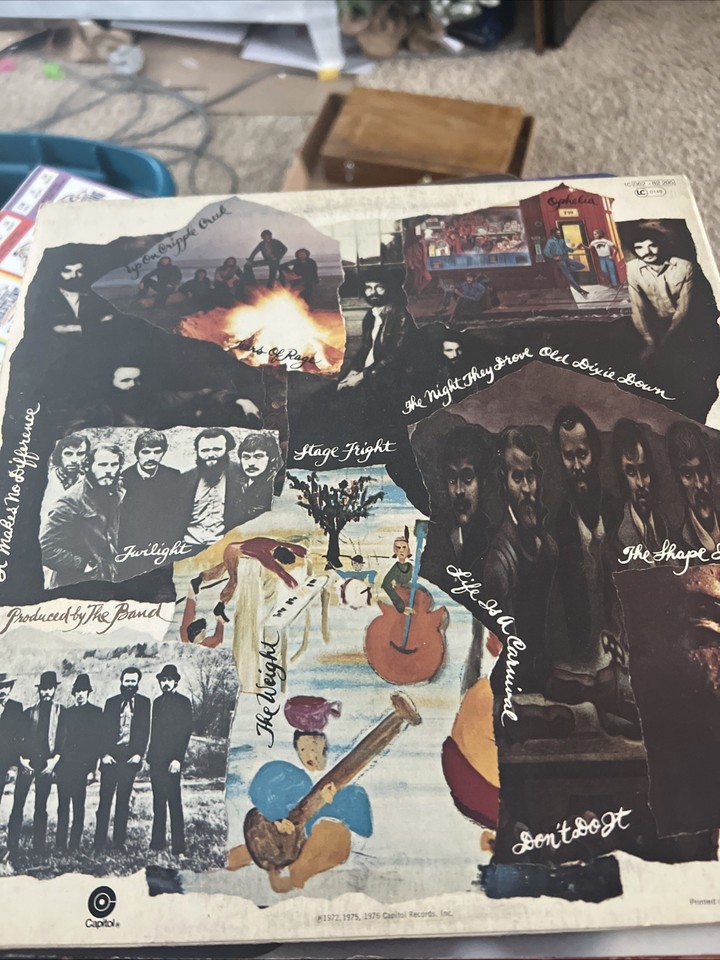 The Band The Best of The Band 1976 Vinyl LP Capitol ST-11553 EX | eBay UK