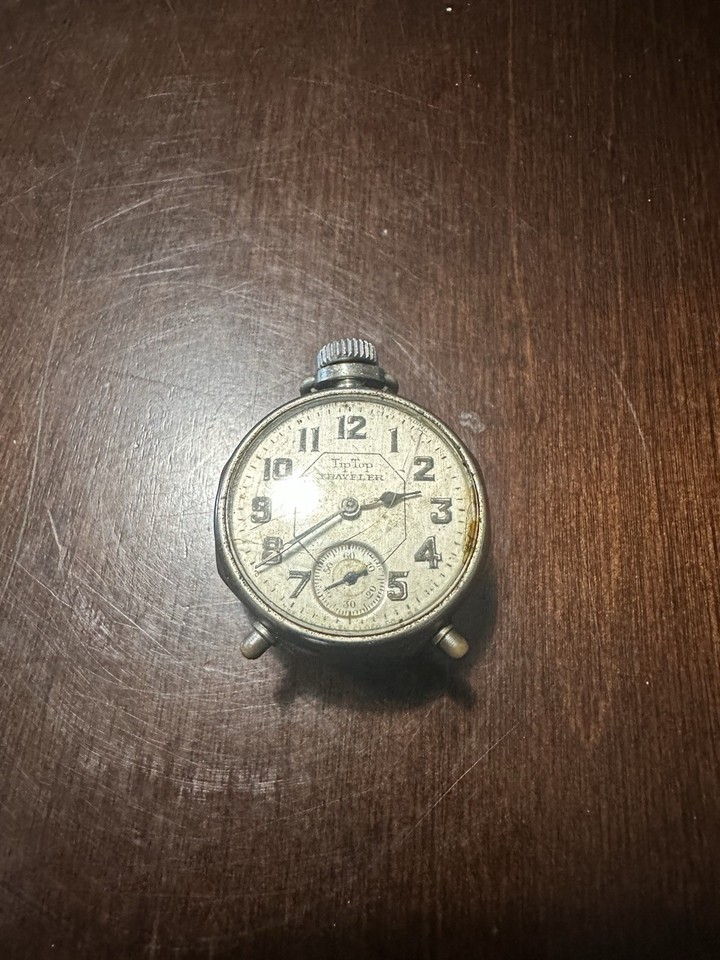 Very Old Tip Top Traveler Clock Vintage | eBay