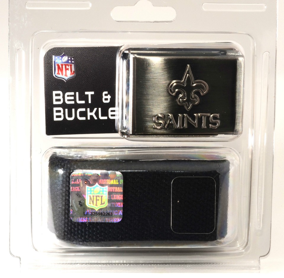 NFL Belt and Buckle - Upto 46 in Waist - Brand New, Various Teams | eBay
