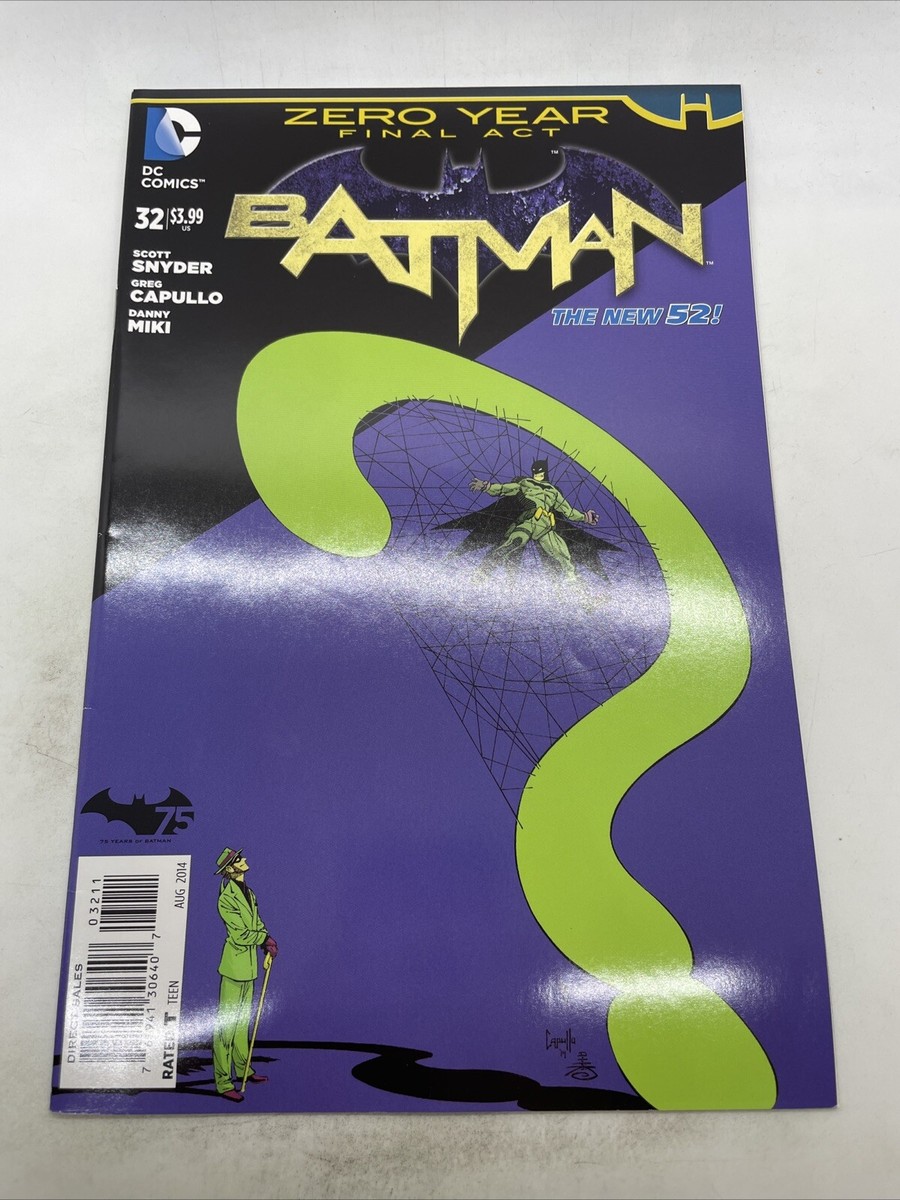 Riddler Nua 52 The Best Riddler Storylines In DC Comic Books