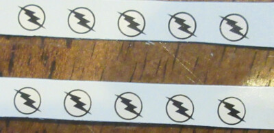 Decals Warhammer 40K Space Marines Transfers Lightning Bolt B | eBay
