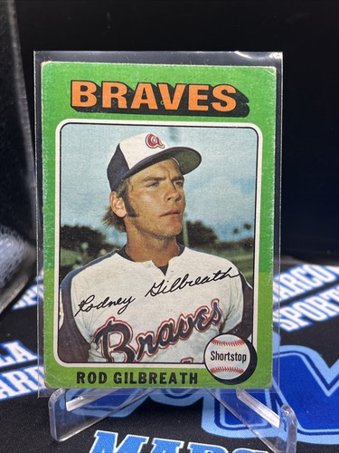 1976 Topps Baseball Rod Gilbreath Card #431 Atlanta Braves VG/EX | eBay