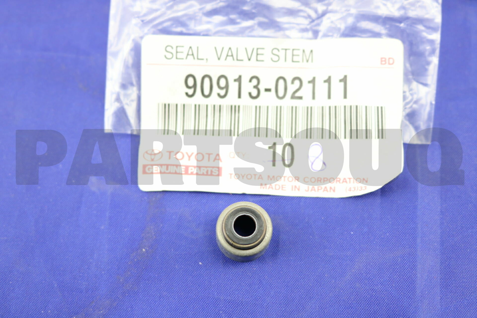9091302111 Genuine Toyota SEAL OR RING, O(FOR VALVE STEM OIL) 90913 ...