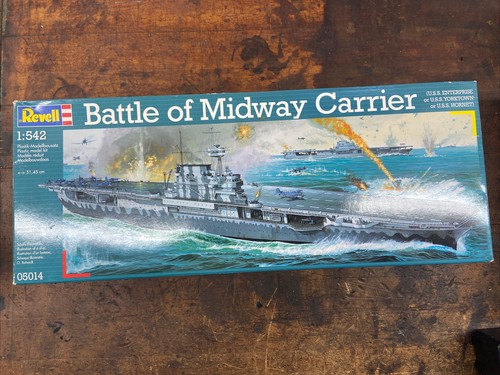 Battle of Midway Carrier U.S.S. Enterprise Revell 05014 1:542 NEW!! | eBay
