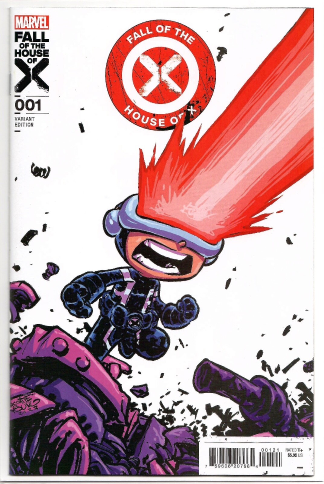 Fall of the House of X & Rise Powers of X #1 Skottie Young Variant SET ...