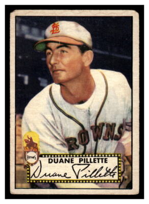 1952 Topps BASEBALL #82 Duane Pillette 52T2-03 | eBay