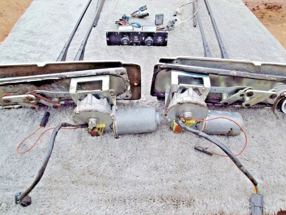 MCI COACH BUS PARTS 102DL3 D4505 D4000 ELECTRIC WIPER MOTOR KIT (NO ...