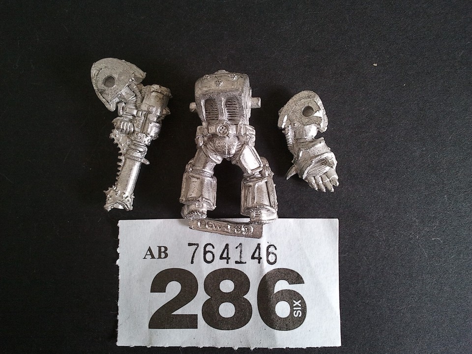 Warhammer 40k Rogue Trader ASSAULT CANNON CHAOS TERMINATOR 1989 Games ...