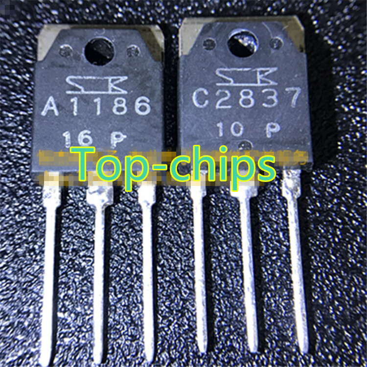 5pcs 2SA1186 +5pcs 2SC2837 A1186 C2837 SANKEN Transistors | eBay