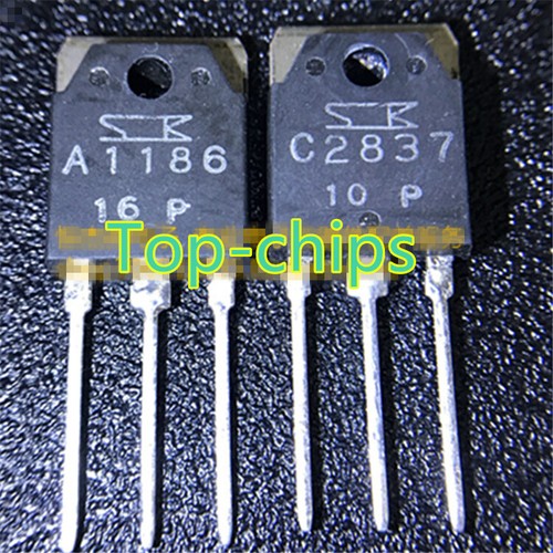 5pcs 2SA1186 +5pcs 2SC2837 A1186 C2837 SANKEN Transistors | eBay