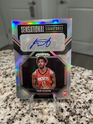 2022-23 Panini Prizm Tari Eason RC Sensational Signatures Silver Holo ...