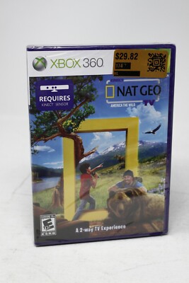 Kinect Nat Geo TV: America the Wild - Xbox 360 Kinect Game LD - New ...