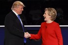 Donald Trump And Hillary Clinton Handshake 4x6 Picture Photo Print | eBay