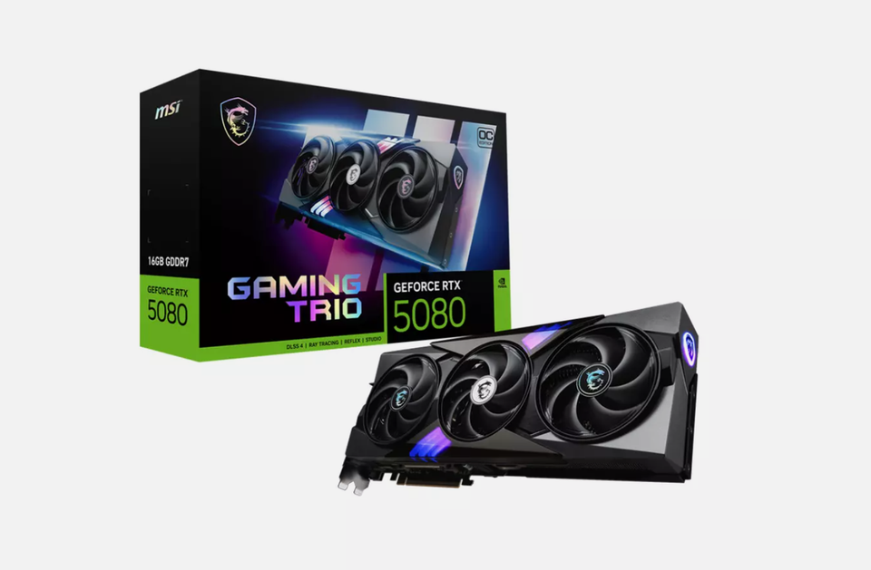 BRAND NEW - SEALED MSI Gaming Trio GeForce RTX 5080 16G GAMING TRIO OC ...