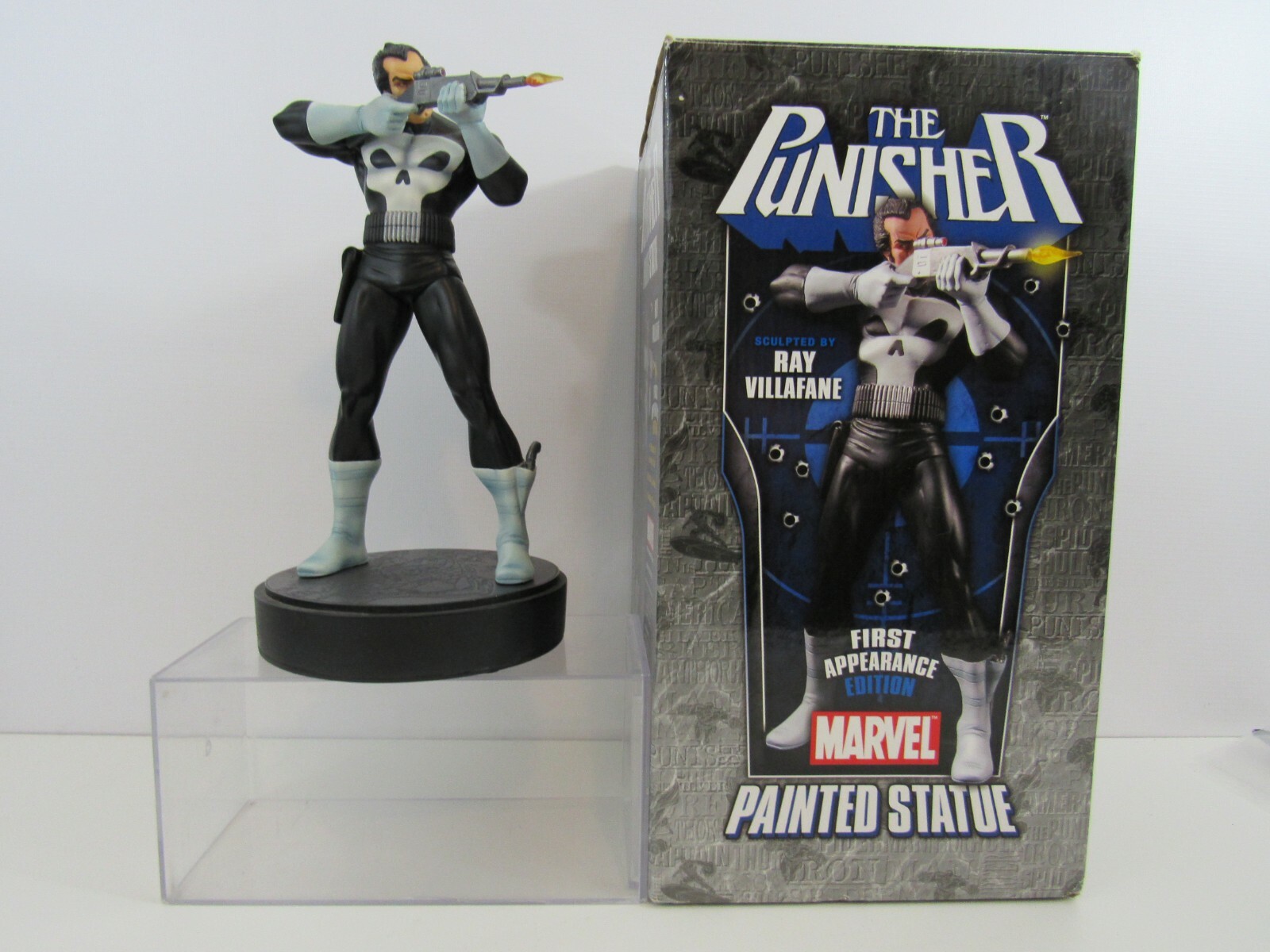 Marvel Bowen The Punisher First Appearance Painted Statue by Villafane ...
