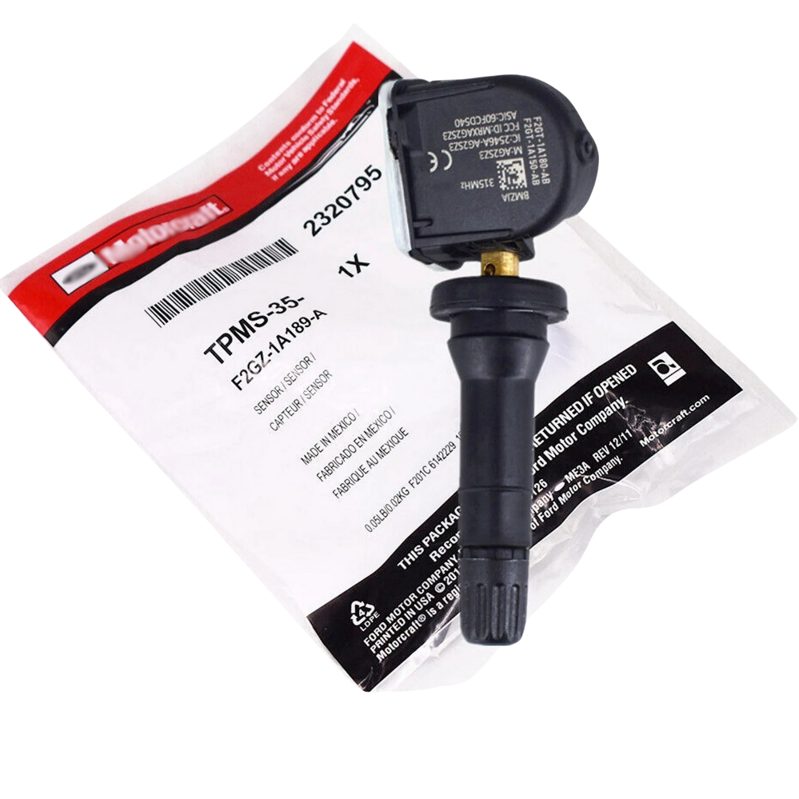 4Pc Genuine TPMS-35 F2GZ-1A189-AB Tire Pressure Sensor For Ford ...