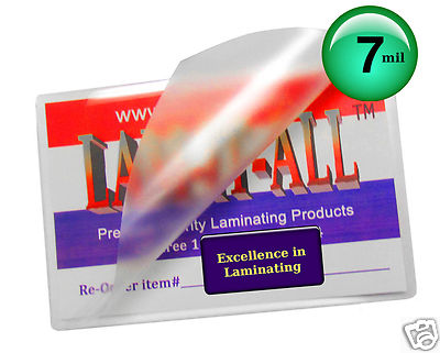 Laminating - 7 Mil Pouch