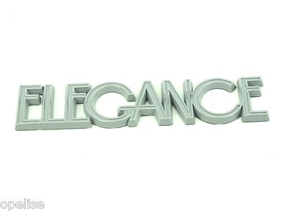 Genuine New VAUXHALL ELEGANCE BADGE Opel For Corsa C 2000-2006 Meriva ...