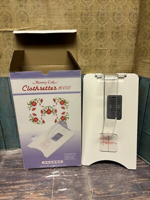 Janome Memory Craft Clothsetter 10000 Placement Tool Embroidery Machine ...