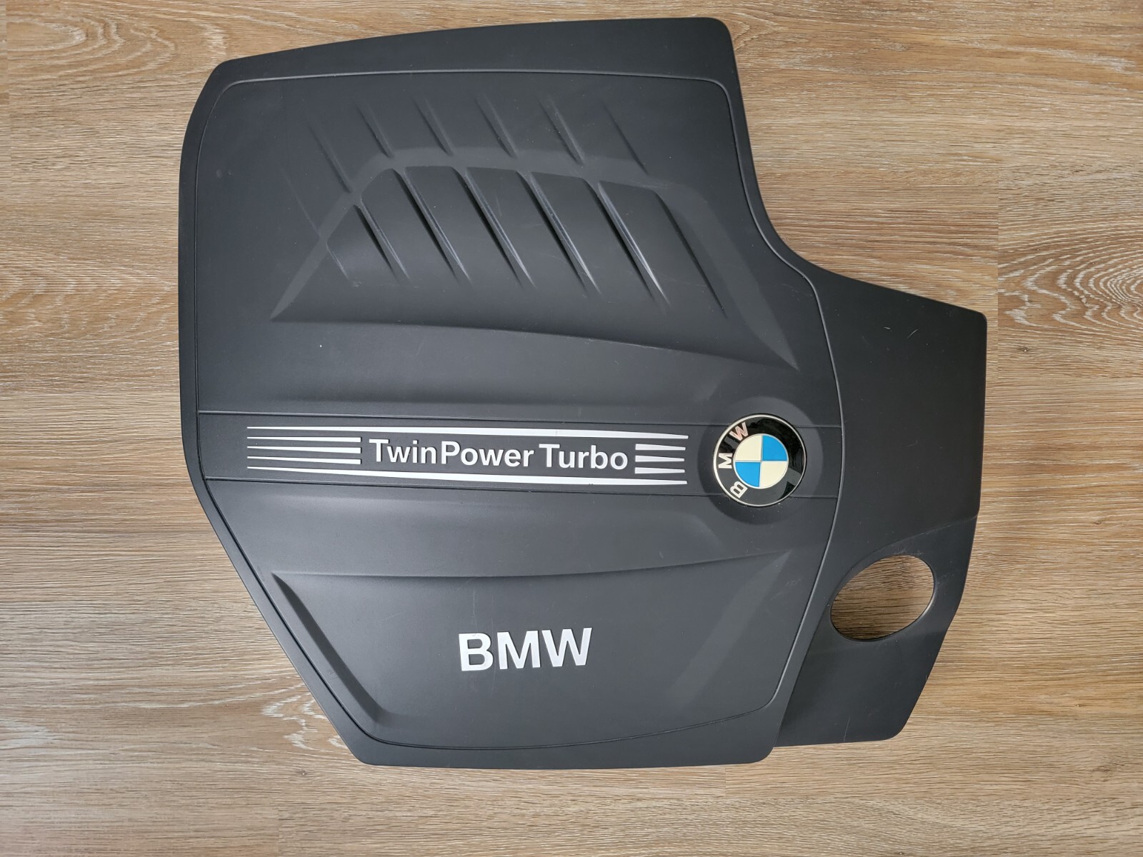 OEM BMW Engine Cover Twin Power Turbo Black Motor 7641556 7614291 ...