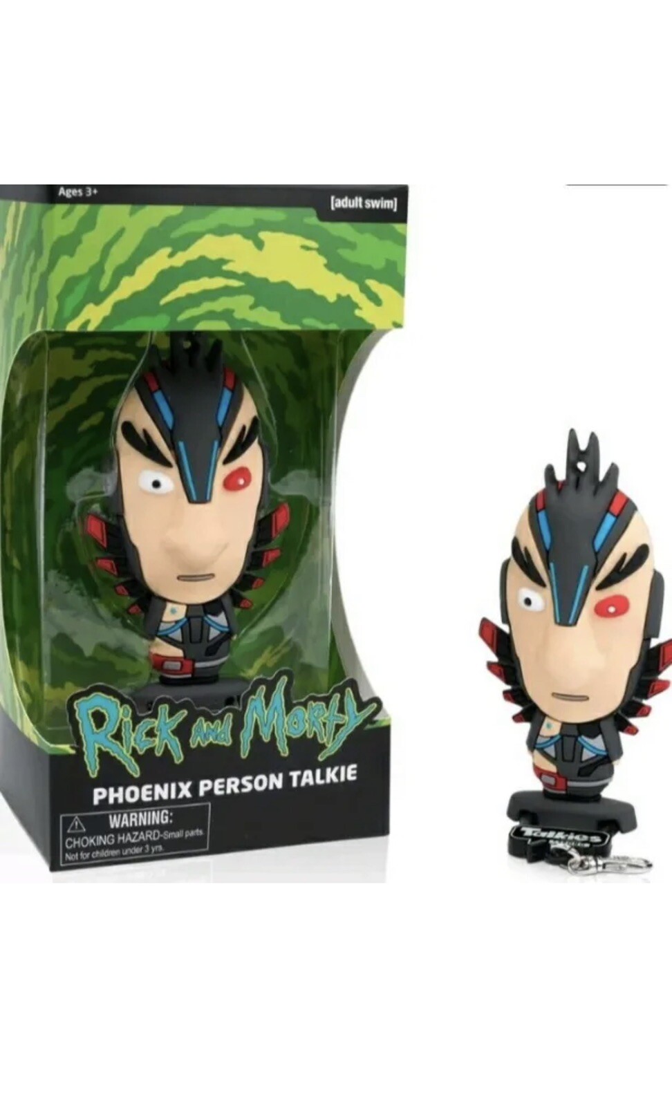 Rick & Morty Cyborg Phoenix Bird Person Talkies, Stand or Bag Hanging ...