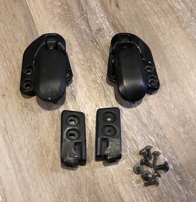 MAZDA MIATA MX-5 90-05 SOFT TOP CONVERTIBLE UPPER LATCHES STRIKERS OEM ...