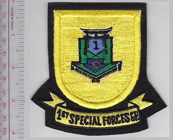 Special Forces Unit Crest