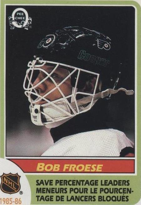 1986-87 O-Pee-Chee - Bob Froese #264 for sale online | eBay