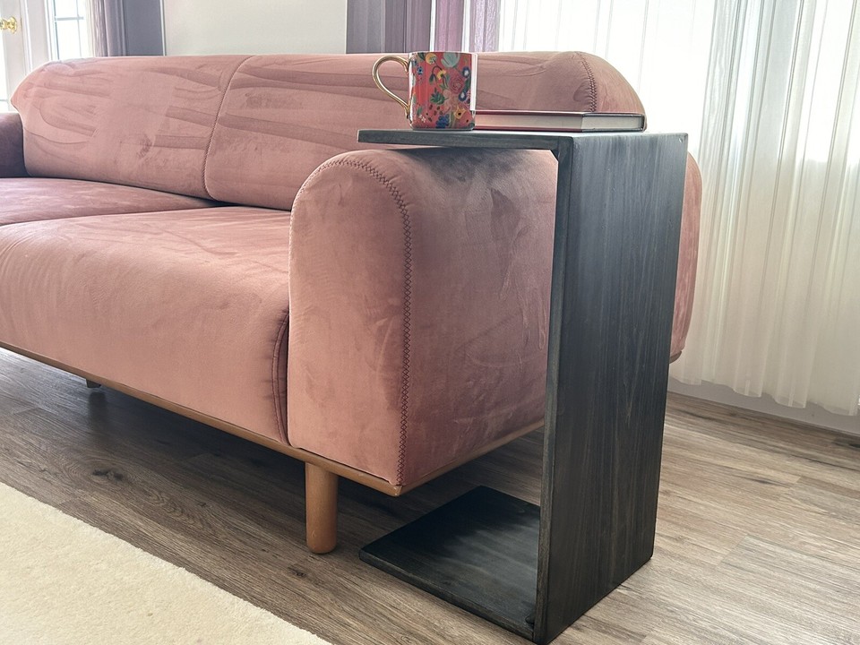 Handmade Wooden Sofa C Table, Sofa Side Table, Sofa Arm Rest Table ...