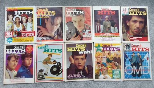 1980's Pop Magazines Smash Hits, The Face, New Sounds New Styles | eBay UK