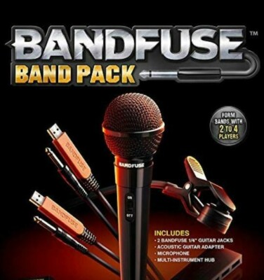 BandFuse Microphone/1/4" Guitar Jack/USB Hub/Acoustic Guitar Adapter ...