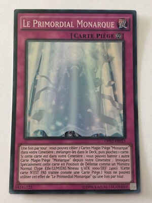 Yu-Gi-Oh Card - JCC - The Primordial Monarch - OP02-FR013 | eBay Australia