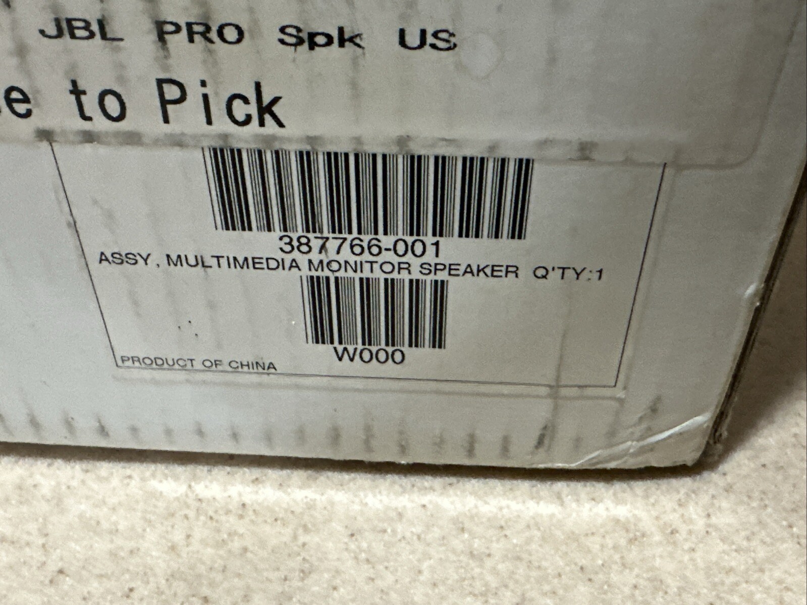 JBL Pro Compaq Amplified Computer & Mp3 Speakers 387767-001 for sale ...