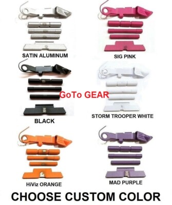 GTG Extended Control Kit For Glock Gen 1 2 3 4 Extended Slide Stop ...