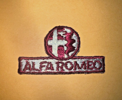 Vintage Alfa Romeo patch, Micro Alfa Romeo patch, Small sew on Alfa ...
