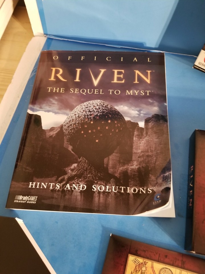Riven: The Sequel to Myst PC/MAC CD-ROM Puzzle Adventure Game Big Box ...