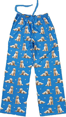 Goldendoodle Unisex Lightweight Cotton Blend Pajama Bottoms- Medium | eBay