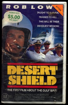 Desert Shield VHS 1990's Action Columbia TriStar Home Video PAL | eBay