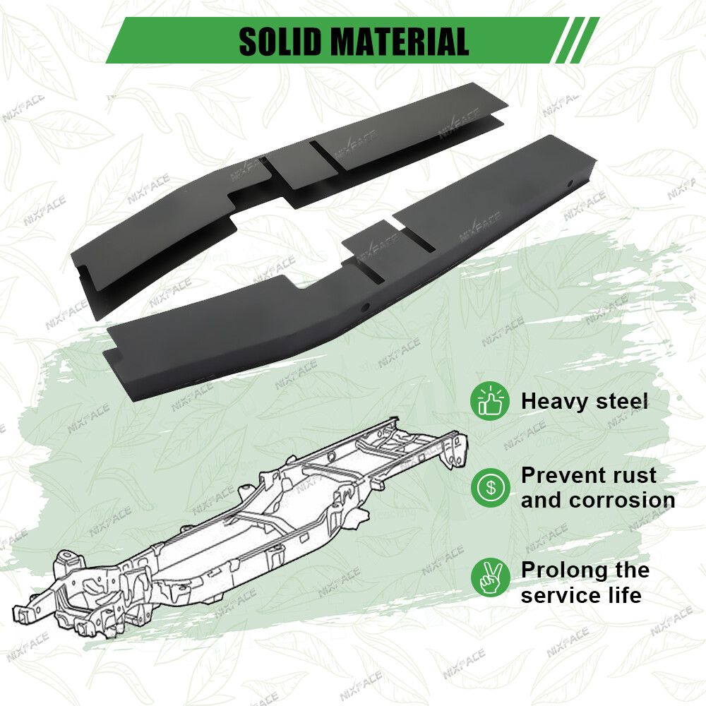 Mid Frame Rail Rust Repair Kit For 2004-2008 Ford F150 Super Crew Cab ...