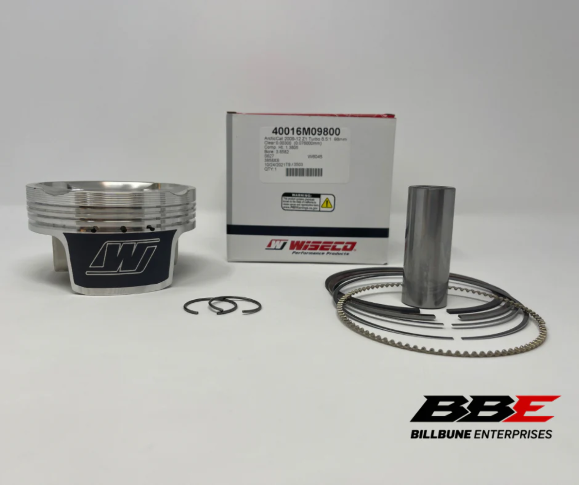 '09-'14 Arctic Cat Z1 Turbo Sno Pro Wiseco Piston Kit Standard 98mm ...
