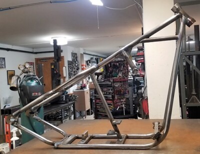 USA Made Harley-Davidson Rigid Chopper Frame | 2 in Tube Diameter | 5 ...