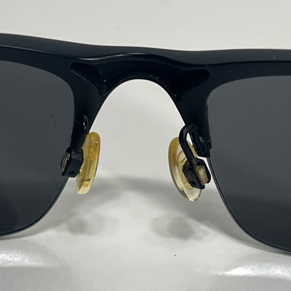 Oakley Wiretap Matte Black Iridium Polarized OO4071-05 Spring Hinges | eBay
