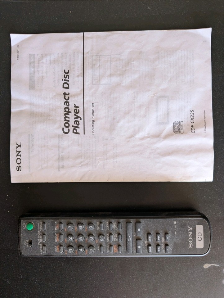 Sony 200 disc cd changer CDP - CX235 | eBay